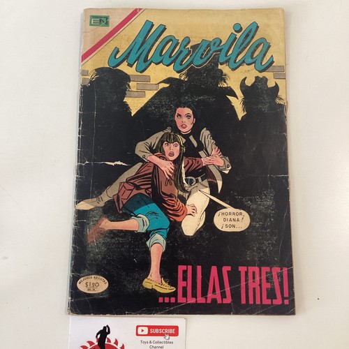 1970 SPANISH COMICS MARVILA #180 WONDER WOMAN NOVARO MEXICO = DC COMIC ...