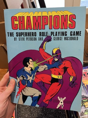 CHAMPIONS THE SUPERHERO ROLE PLAYING GAME Vintage 1983 Hero Games RPG ...