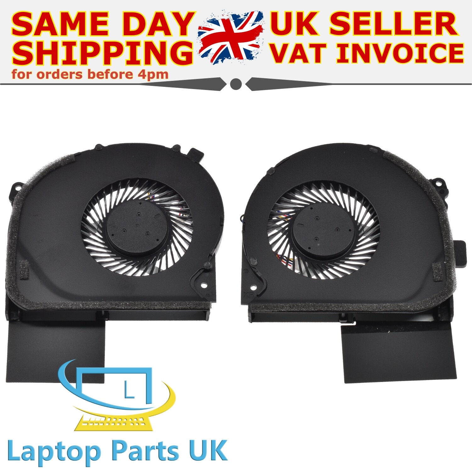 ASUS ROG Strix GL703GM GL703GS CPU GPU VRAM Fan Cooling Fans | eBay