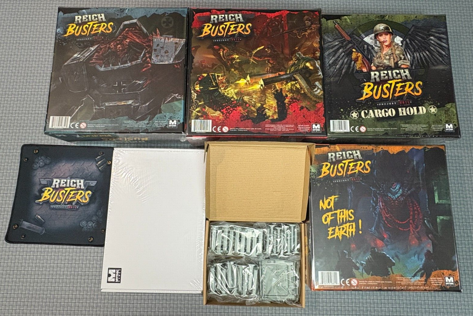 REICHBUSTERS: PROJECT VRIL - GUNG HO! - ALL-IN KS PLEDGE, ERRATA PACK ...