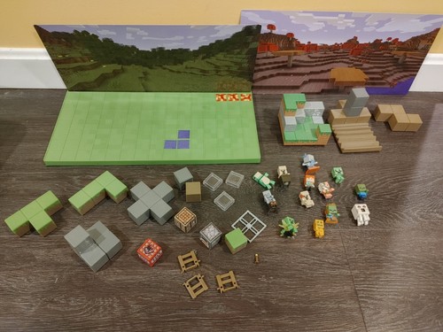 Minecraft Assorted Lot Of 37 Pieces. Minifigures & Movie Maker Set | eBay
