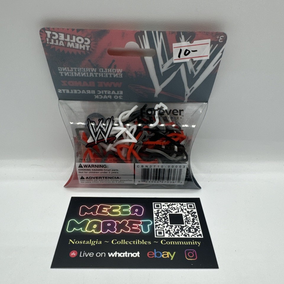 World Wrestling Entertainment WWE Bandz Rubber Band Bracelets Sheamus ...