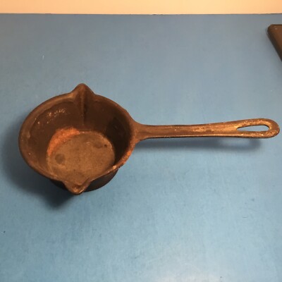 Cast Iron Double Pouring Ladle | eBay