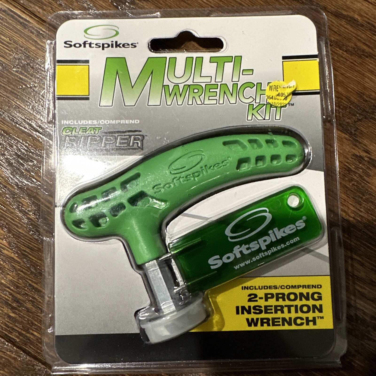 Softspikes Multi-Wrench Kit Cleat Ripper & 2-Prong Insertion Wrench Kit ...
