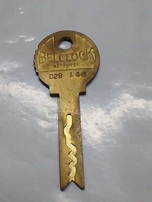 Bell Lock Key Antique Slot Machine Jukebox Penny Arcade # D2B146 D2B ...