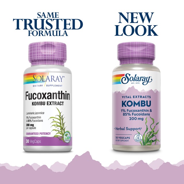 Solaray - Fucoxanthin Special Formula 400mg 30 VCP for sale online | eBay