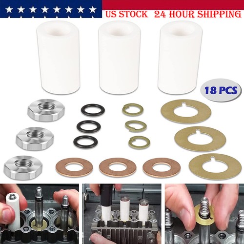 For Annovi Reverberi AR2546 Ceramic Plunger Repair Kit for RK RKA RKV ...