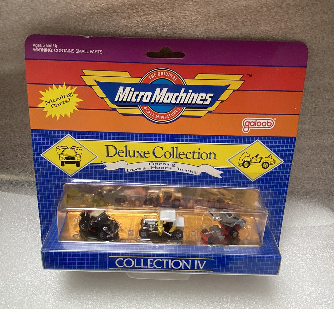 Micro Machines Deluxe Collection #4 Set IV 1989 Galoob Sealed | eBay