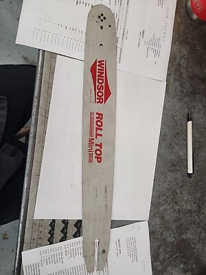 NEW - WINDSOR 16" 16MXL50SSR ROLL TOP MINI SPROCKET NOSE CHAINSAW GUIDE ...