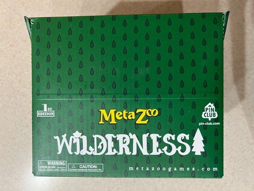 MetaZoo Wilderness 1st Edition Pin Club Display Box Case of 10 - Sealed ...
