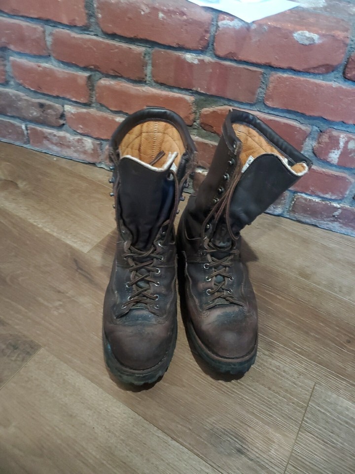 Danner Super Rain Forest Boots Size 10 US Mens Studded Heels Logging ...