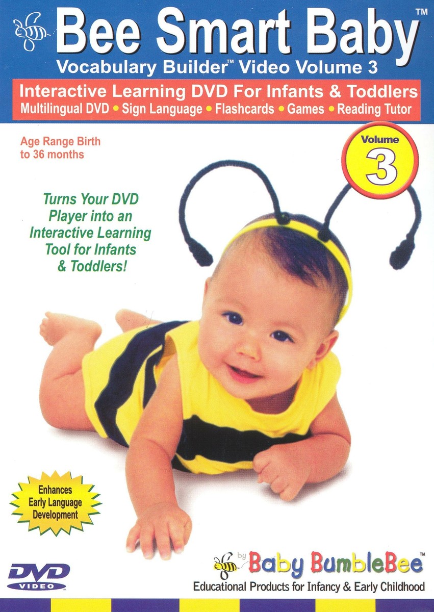 Bee Smart Baby: Vocabulary Builder Video, Vol. 3 (DVD, 2004) for sale ...