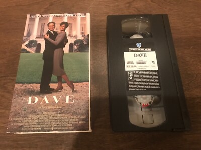 Dave (VHS, 1993) Kevin Kline, Sigourney Weaver 85391296232| eBay