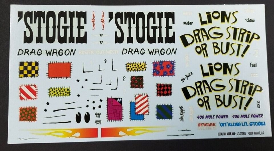 Li'L STOGIE Death Valley Dragger Wagon AMT 1:25 Scale AMT-606 Model Kit ...