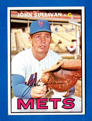 1967 TOPPS #568 JOHN SULLIVAN NEW YORK METS CARD -- EX | eBay
