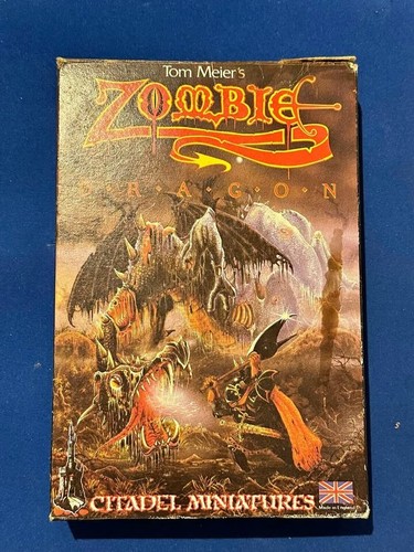Tom Meier Zombie Dragon Very early Citadel Model complete with Box ...