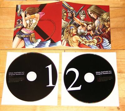 Final Fantasy X-2 Original Soundtrack X2 2-CD Squaresoft Avex authentic ...