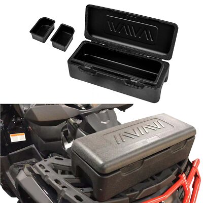 Universal ATV Rack Front Basket UTV Rear Cargo Storage box Trunk ...