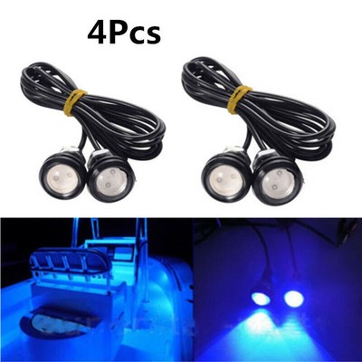 Boat Lamp LED Boat Light Outrigger Parts Replacement 12V DC 4 Pc 4pcs ...