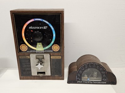 VTG Starscroll Horoscope Vending Machine With Top | eBay