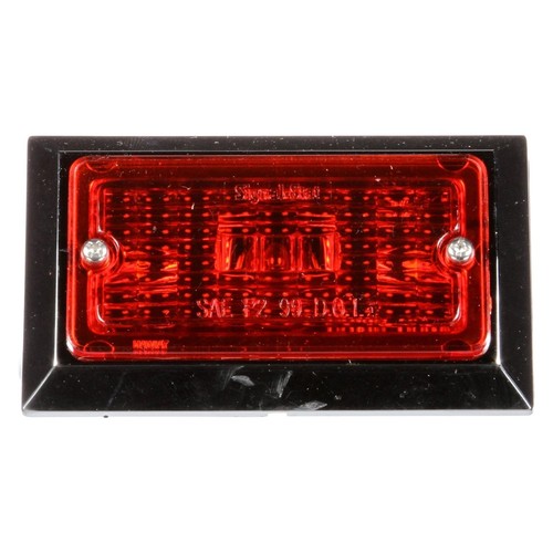 Signal-Stat Series 2"x4" Red Rectangular Bolt-on Mount Clearance Marker ...