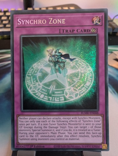 YuGiOh! Synchro Zone BLMR-EN048 Secret Rare 1st Ed | eBay UK