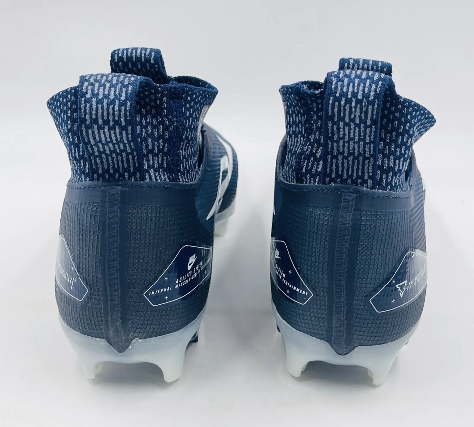 NEW Nike Alpha Menace Elite 3 US Mens 10.5 Navy Football Cleats RARE ...