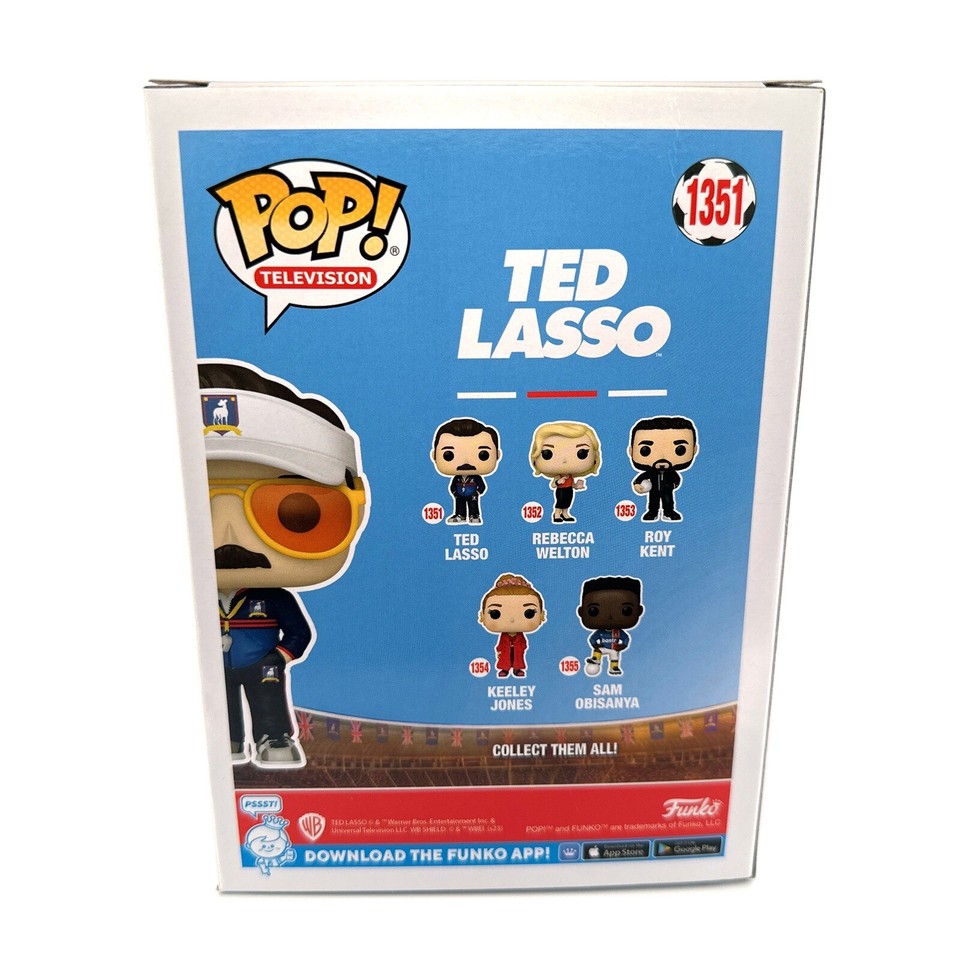Ted Lasso Funko Pop! Vinyl Figure #1351 Chase with Protector | eBay