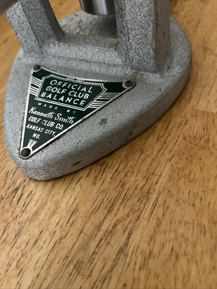 An Official Golf Club Balance Scale Swing Weight By Kenneth Smith Golf ...