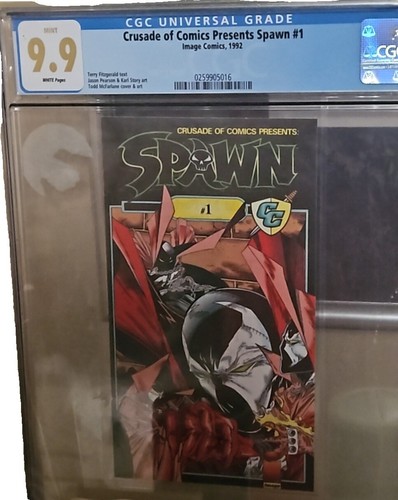 Crusade of Comics Presents Spawn#1 CGC 9.9 }1:1{ HIGHEST GRADED COPY ON ...