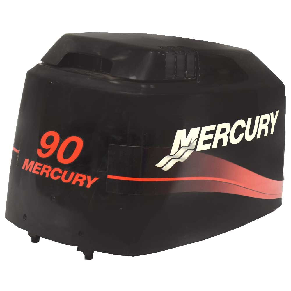 Mercury Boat Outboard Motor Cowling 828353T7 | 90 HP 26 1/8 Inch Black ...