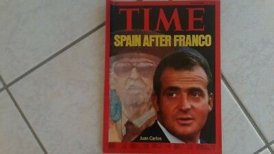vintage-Magazine revue TIME-europe edition-november 3-1975:spain after ...