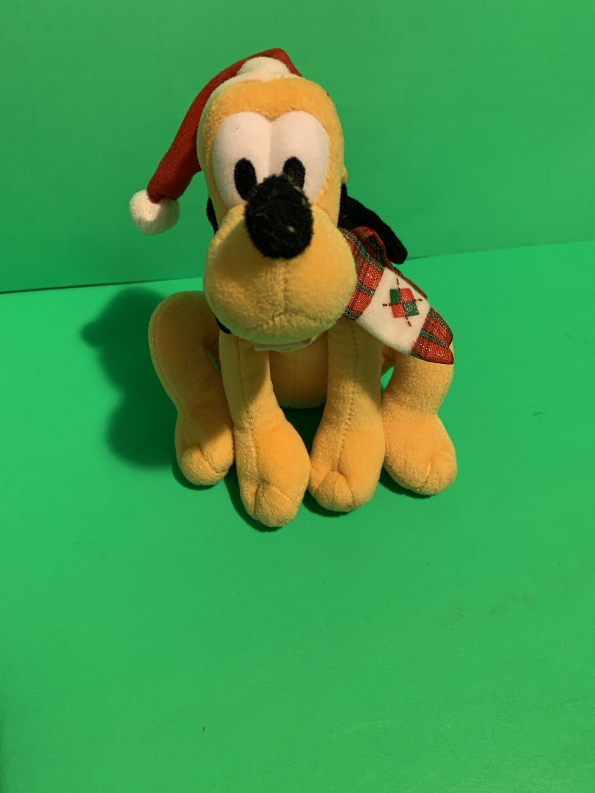 Disney Store Pluto Dog Christmas Scarf Plush Stuffed Animal 7" | eBay