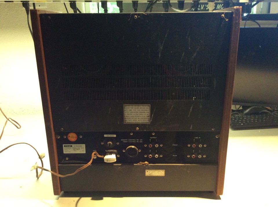 TEAC A-2340 SIMUL-SYNC 4 Channel Stereo Tape Deck Reel-to-Reel Recorder ...