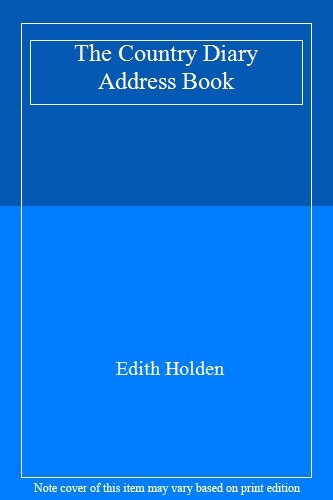 The Country Diary Address Book By Edith Holden | eBay
