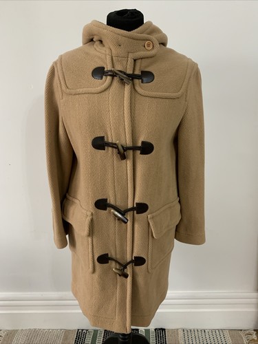 French Connection Camel Duffle Coat Size 10 | eBay