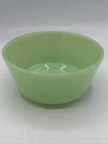 Vtg Fire King Green Jadeite Glass Straight Side Bowl 5" | eBay