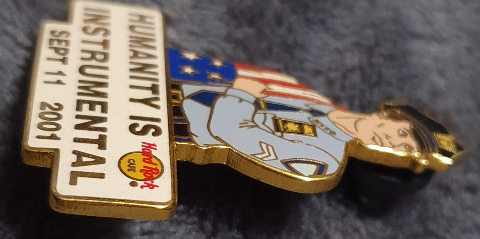 Hard Rock Pin Take Time To Be Kind Sept 11 2001 Police Dept. N.Y.P.D ...