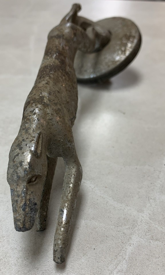 ORIGINAL VINTAGE 1933 FORD GREYHOUND HOOD ORNAMENT RADIATOR CAP CAR ...