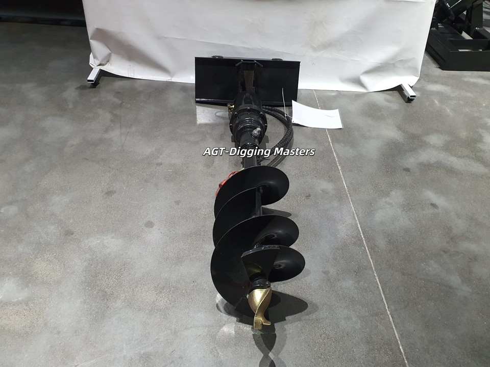 AGT 12" M-AG Hydraulic Auger Mini Skid Steer Loaders Up to 48 inche for ...