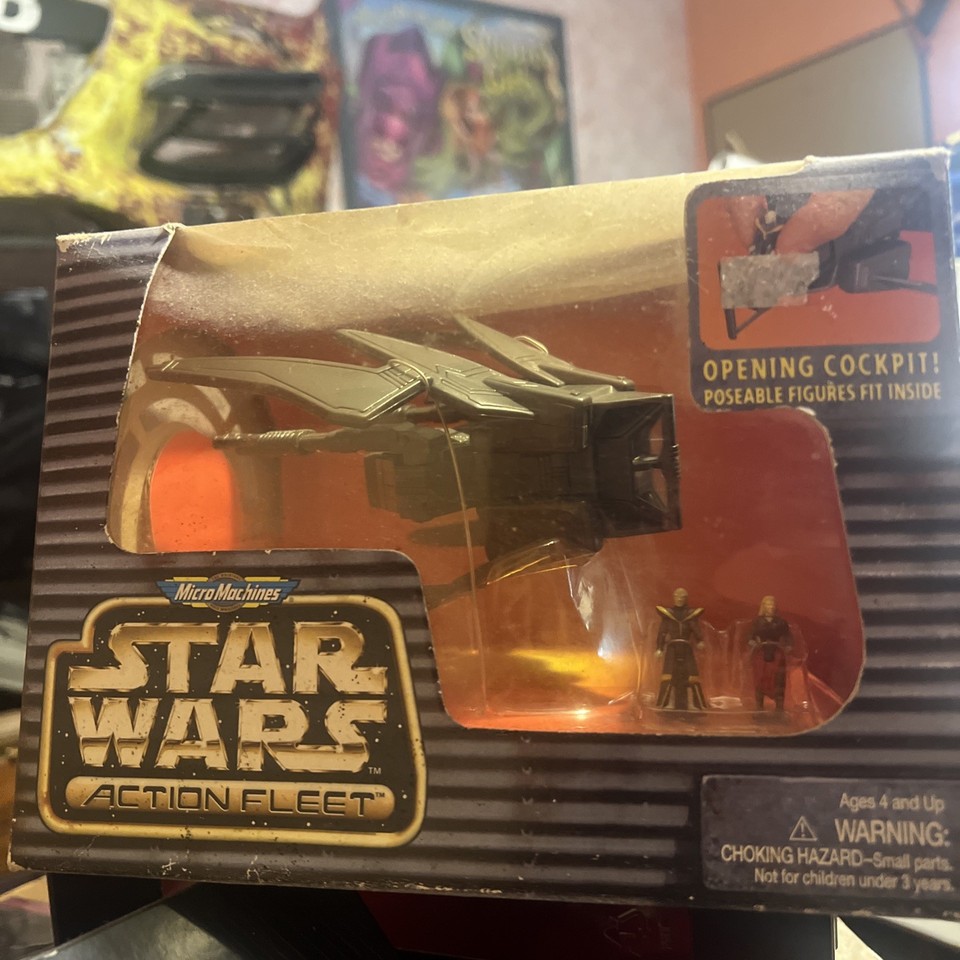 Star Wars Action Fleet Virago Micro Machines Prince Xizor Guri Galoob ...
