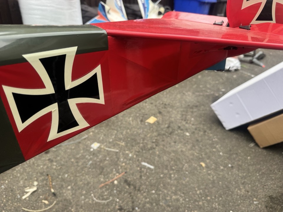 Rc Plane Ripmax Fokker Dr1 Triplane Used | eBay UK