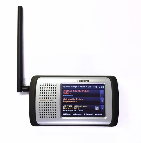 Uniden Home Patrol Touch screen Apco P25 Digital Scanner | eBay