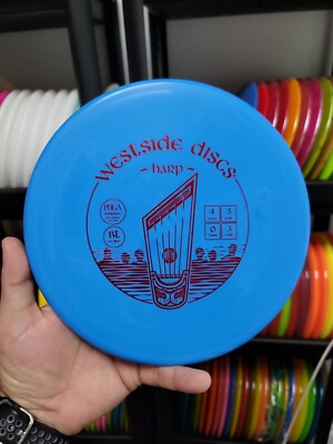 Westside Discs Blue 173g Bt Medium Harp Putter Golf Disc Approach | eBay
