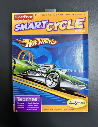Fisher Price Smart Cycle game Hot Wheels [New, Sealed,Old Version] | eBay