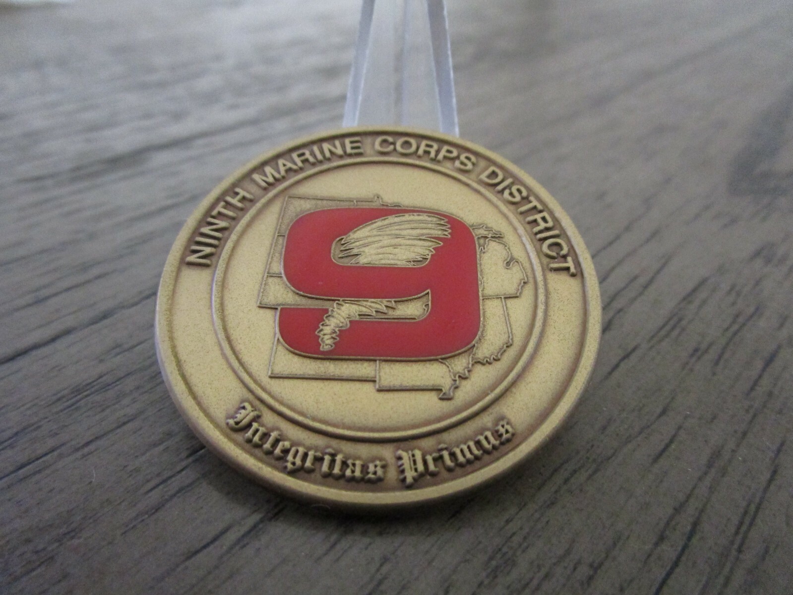 USMC Ninth Marine Corps District Commanding Officer Challenge Coin ...