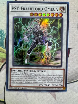 PSY-Framelord Omega Holo Yugioh TCG YG504 | eBay