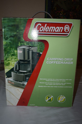 Coleman Camping Drip Coffee Maker + Carafe, Box And Instructions used ...