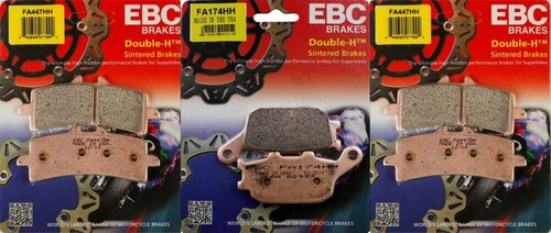 EBC FA447HH front & FA174HH rear brake pad kit for Suzuki GSX-S1000 ...