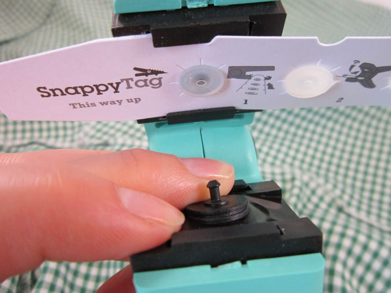 Snappy Tags Kit no sew naming tags pack 50 with applicator FULL KIT ...